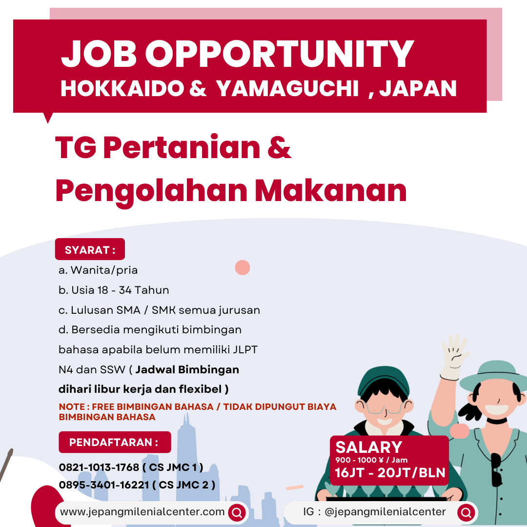 Update Lowongan Kerja Terbaru September 2024: Peluang Kerja di Jepang ...