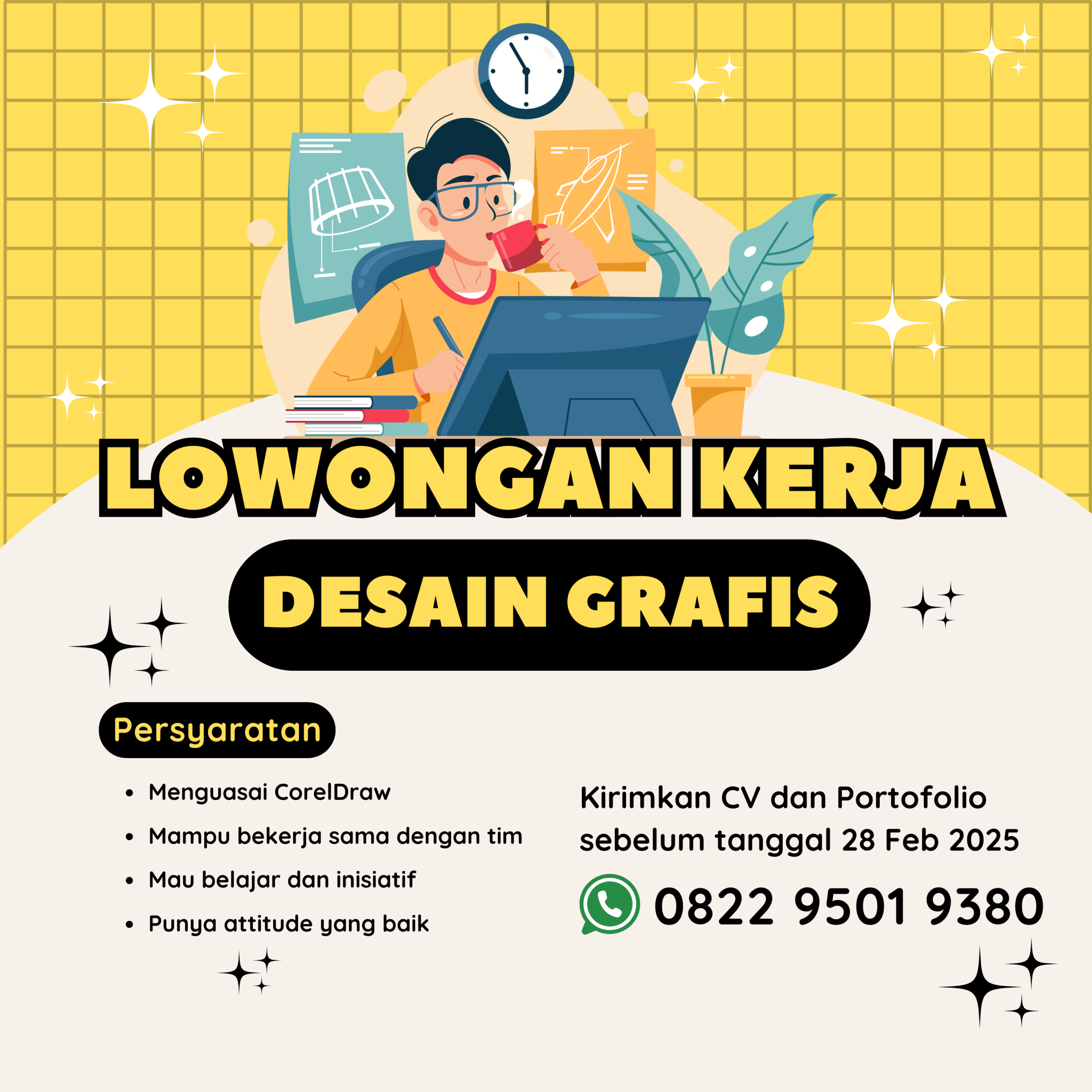 Lowongan Kerja Terbaru Sebagai Desain Grafis, Lokasi di Tasikmalaya : Buka Hingga 28 Februari ...