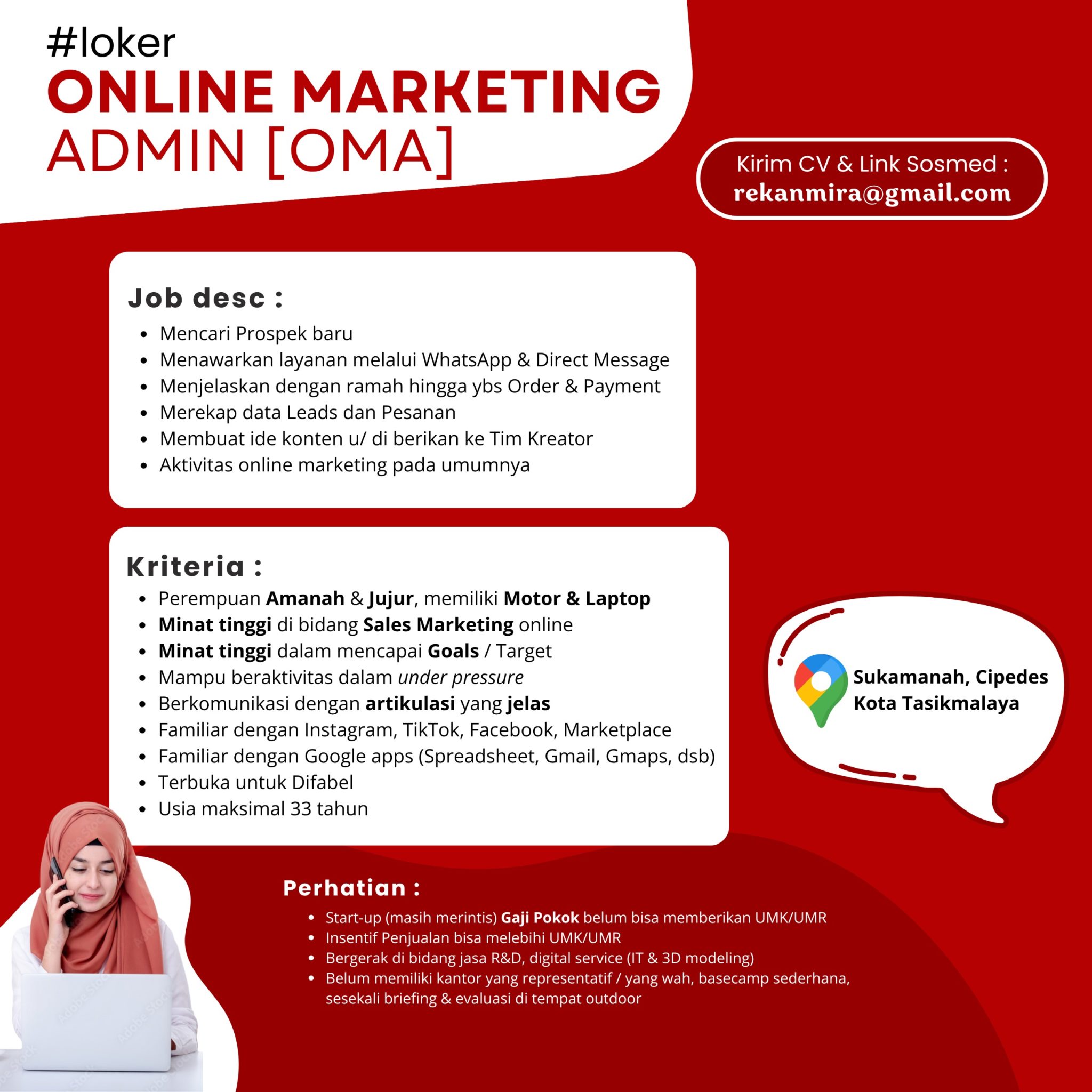 Kesempatan Berkarir Bersama Tim Kreatif Digital di Rekan Mira ...
