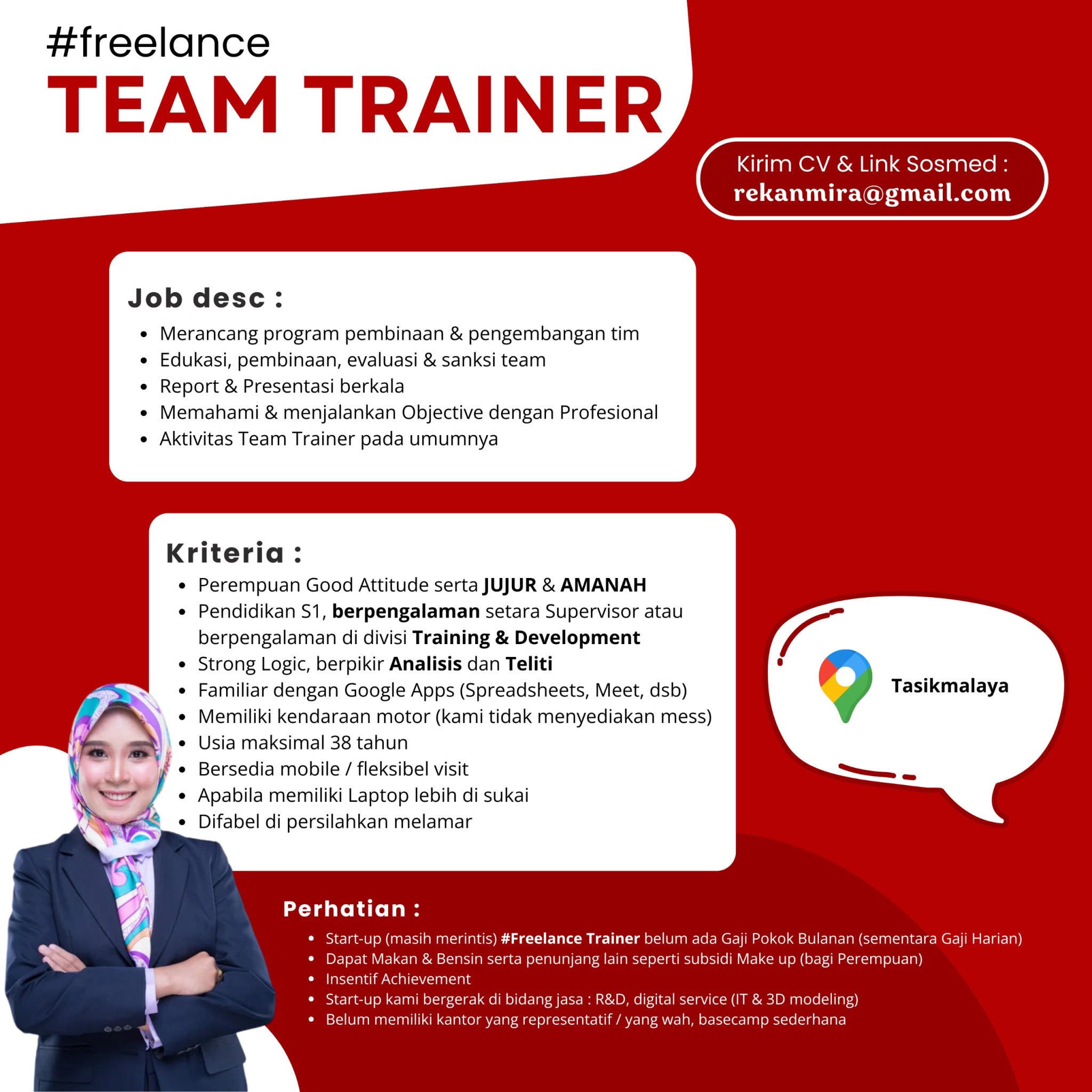 Rekanmira Kembali Membuka Lowongan Kerja di Berbagai Posisi Freelance ...