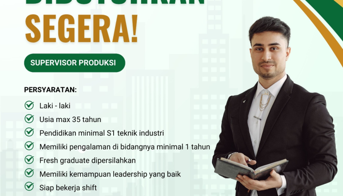 Lowongan Kerja Supervisor Produksi PT Catur Wangsa Indah Terbaru ...