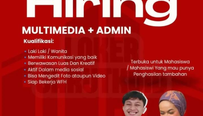Lowongan Kerja Multimedia + Admin di Distributor Brilian.biz Garut 2026 ...
